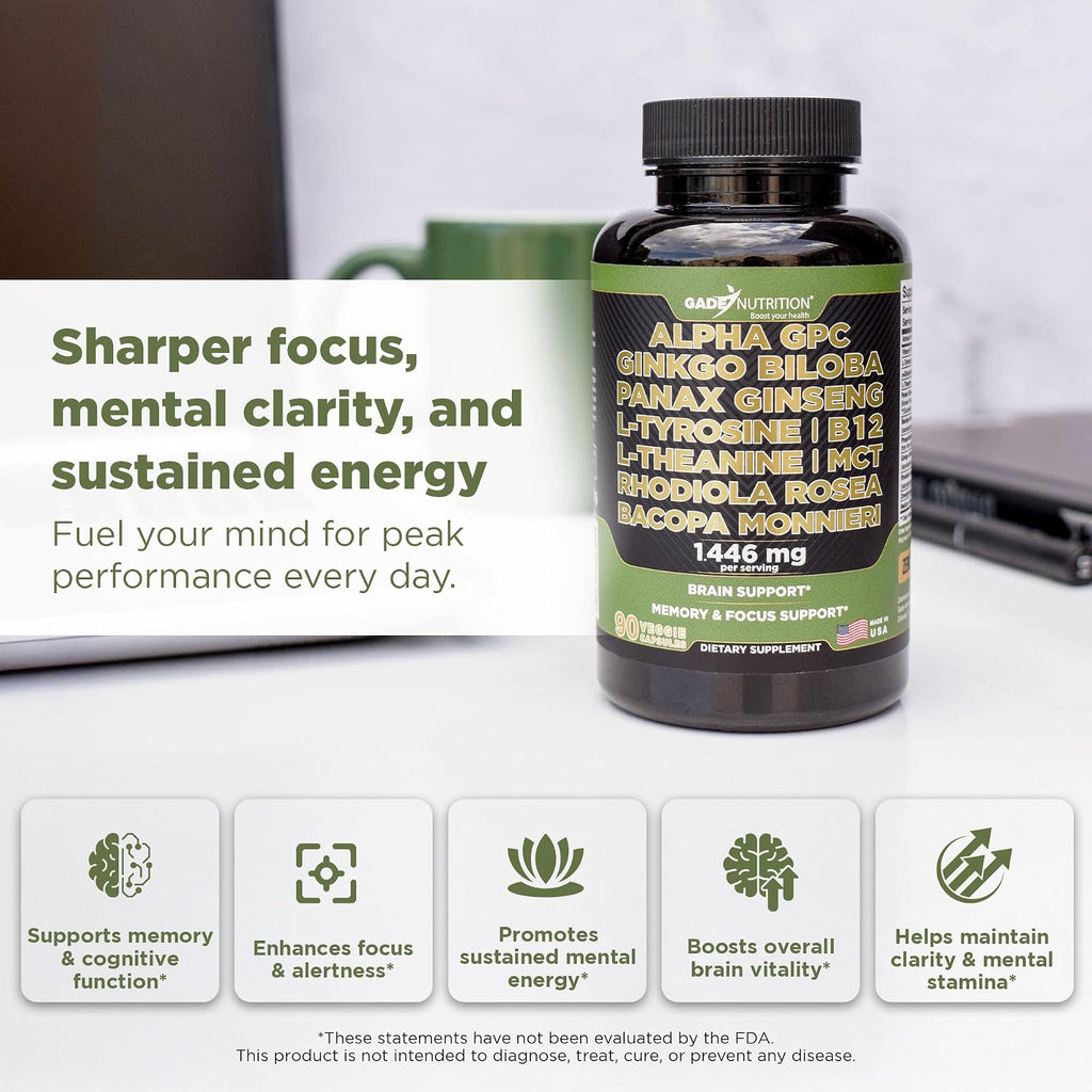 Gade Nutrition herbal memory booster
