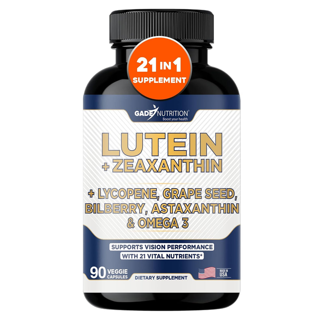 Gade Nutrition lutein softgels for eye health