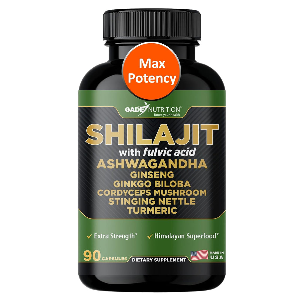 Gade Nutrition Pure Himalayan Shilajit capsules