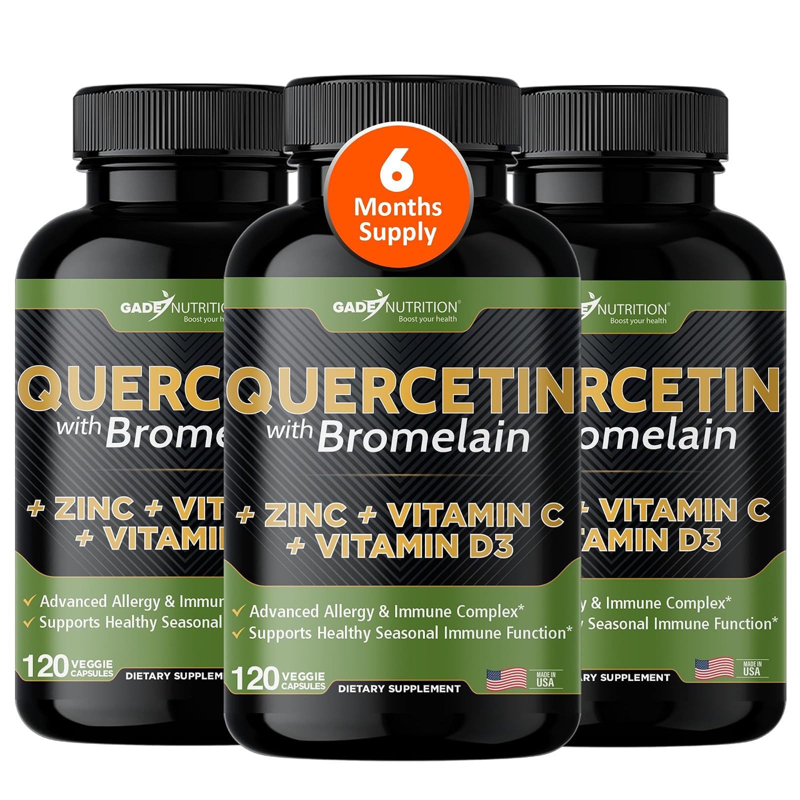 Gade Nutrition Quercetin capsules benefits