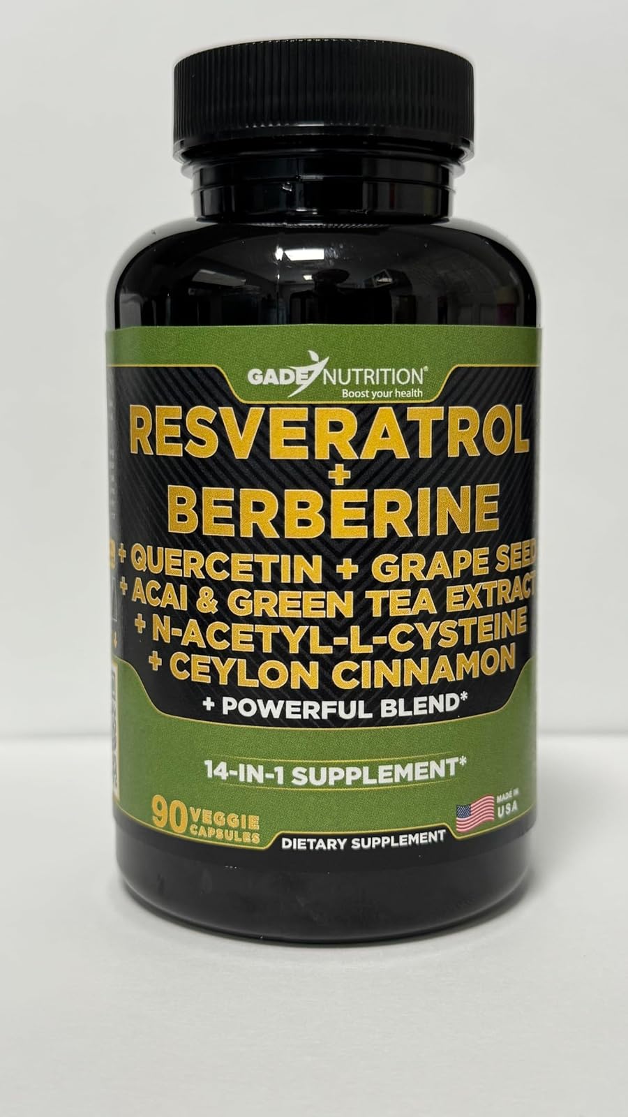 Gade Nutrition Resveratrol antioxidant support