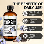 Gaennch black seed oil supplement
