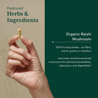 GAIA Herbs adaptogenic reishi benefits