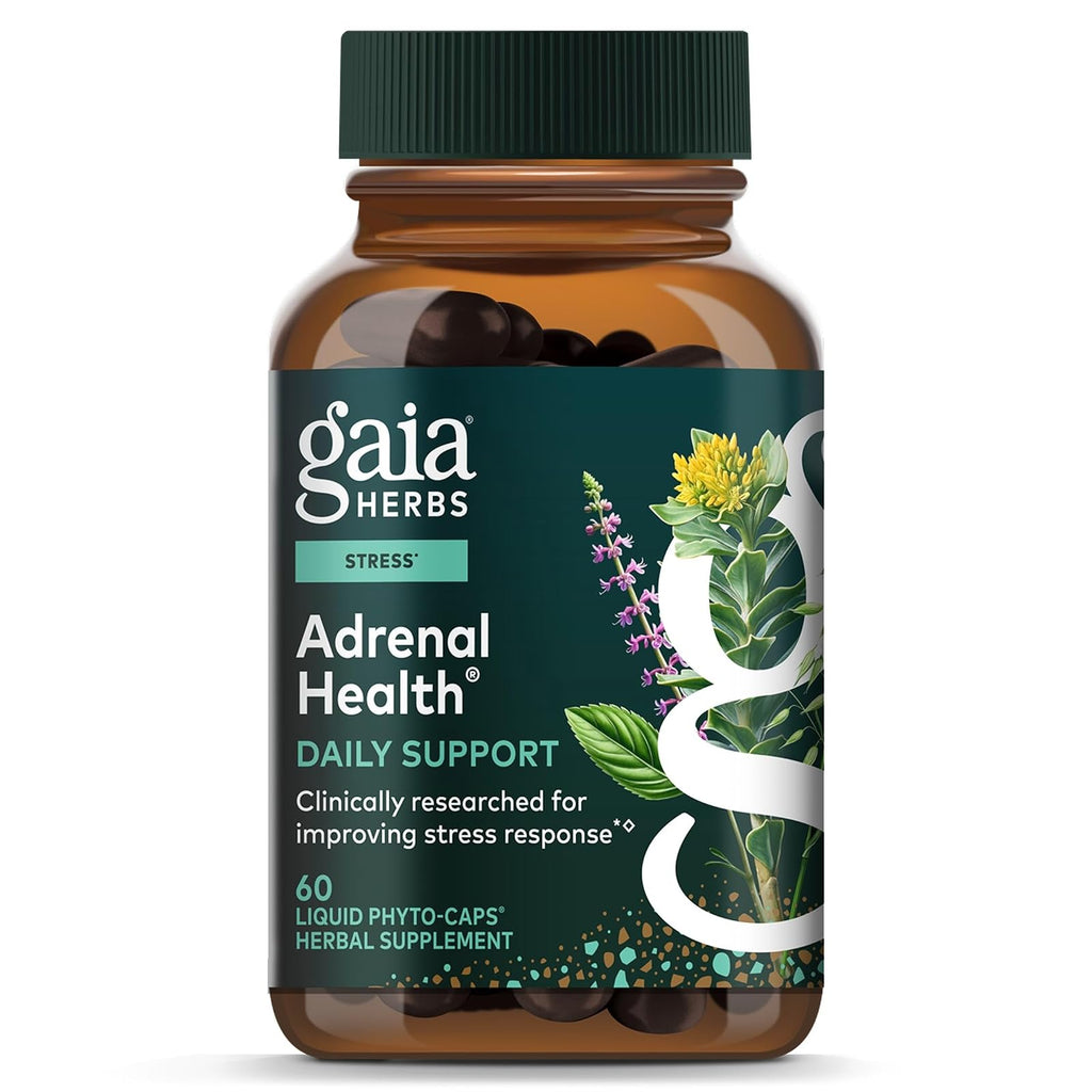 Gaia Herbs adrenal health support capsules