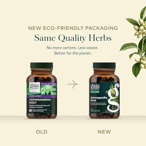 Gaia Herbs ashwagandha for vitality