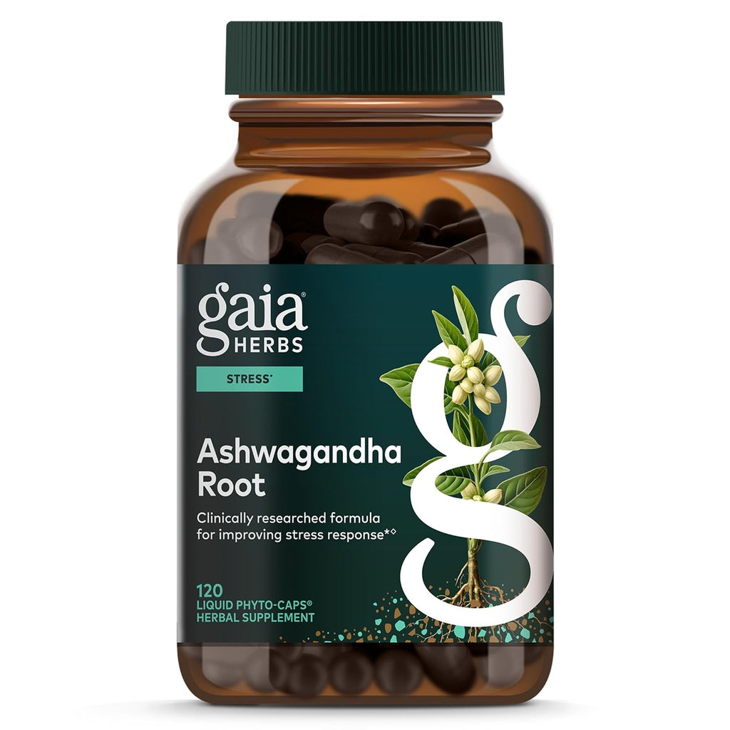 Gaia Herbs ashwagandha root capsules