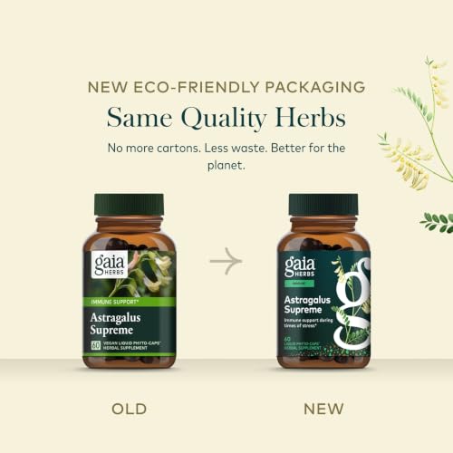 Gaia Herbs astragalus for healthy aging