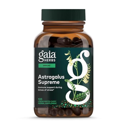 Gaia Herbs astragalus immune support capsules