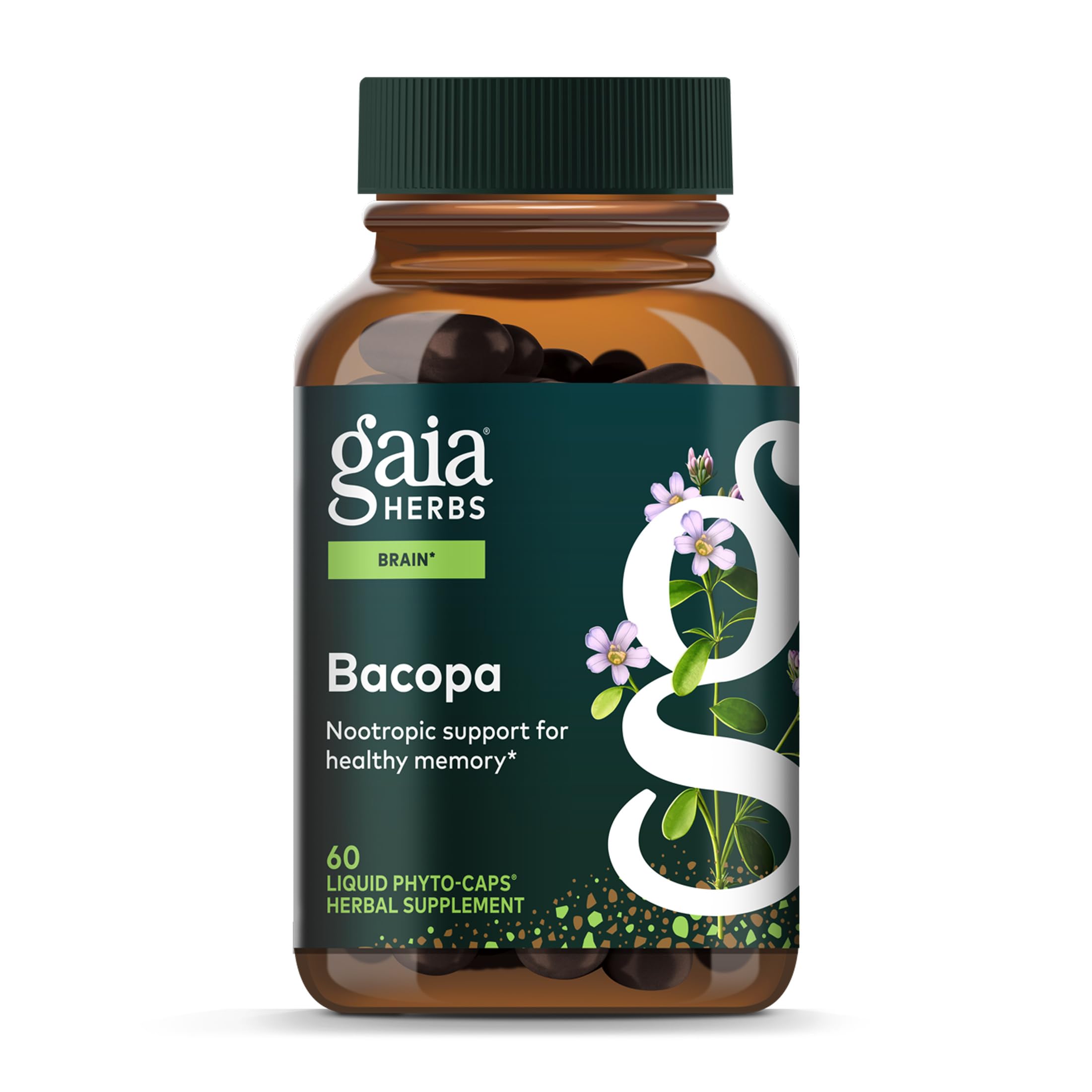 Gaia Herbs Bacopa cognitive support supplement