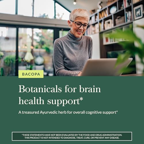 Gaia Herbs Bacopa mental performance booster