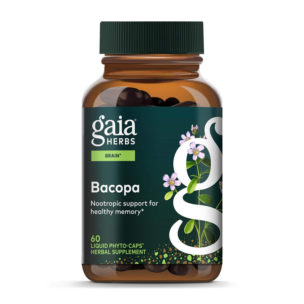 Gaia Herbs Bacopa vegan capsules