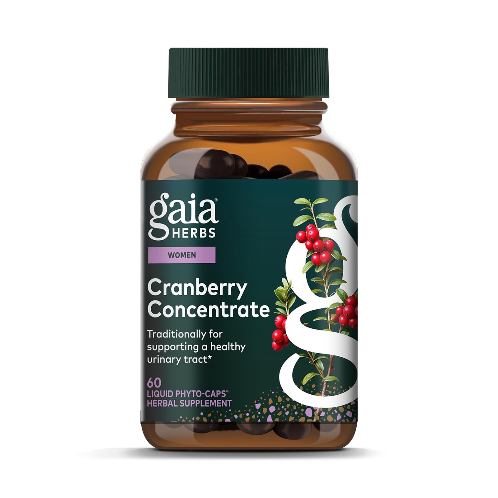 Gaia Herbs cranberry concentrate capsules