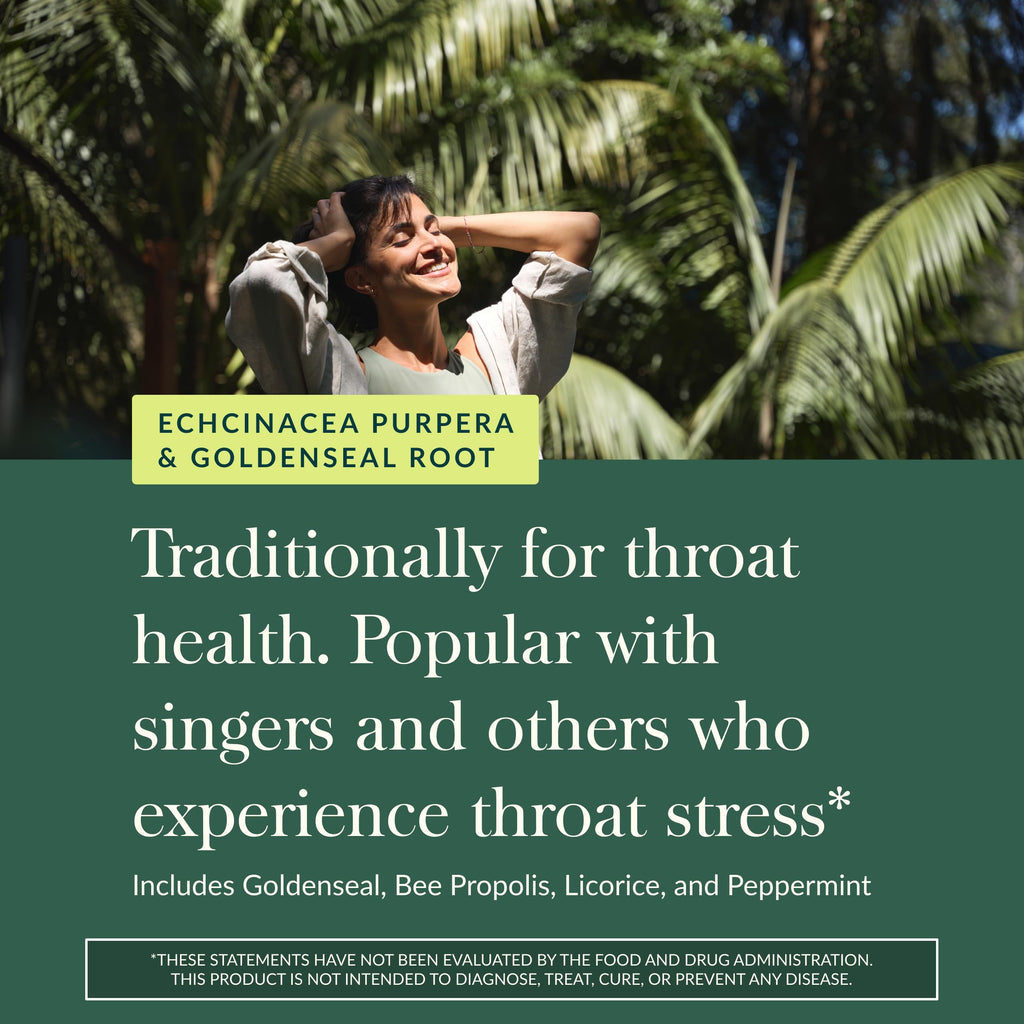 Gaia Herbs echinacea throat relief