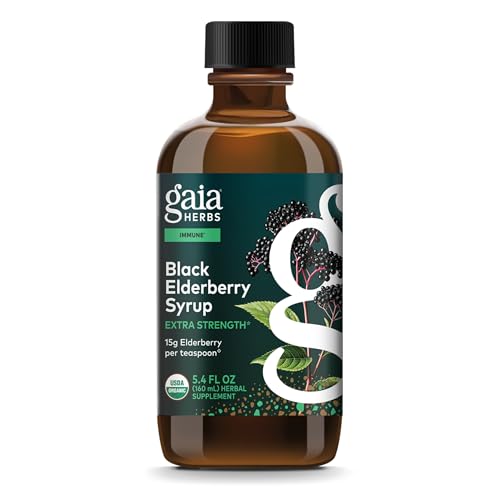Gaia Herbs elderberry extract benefits
