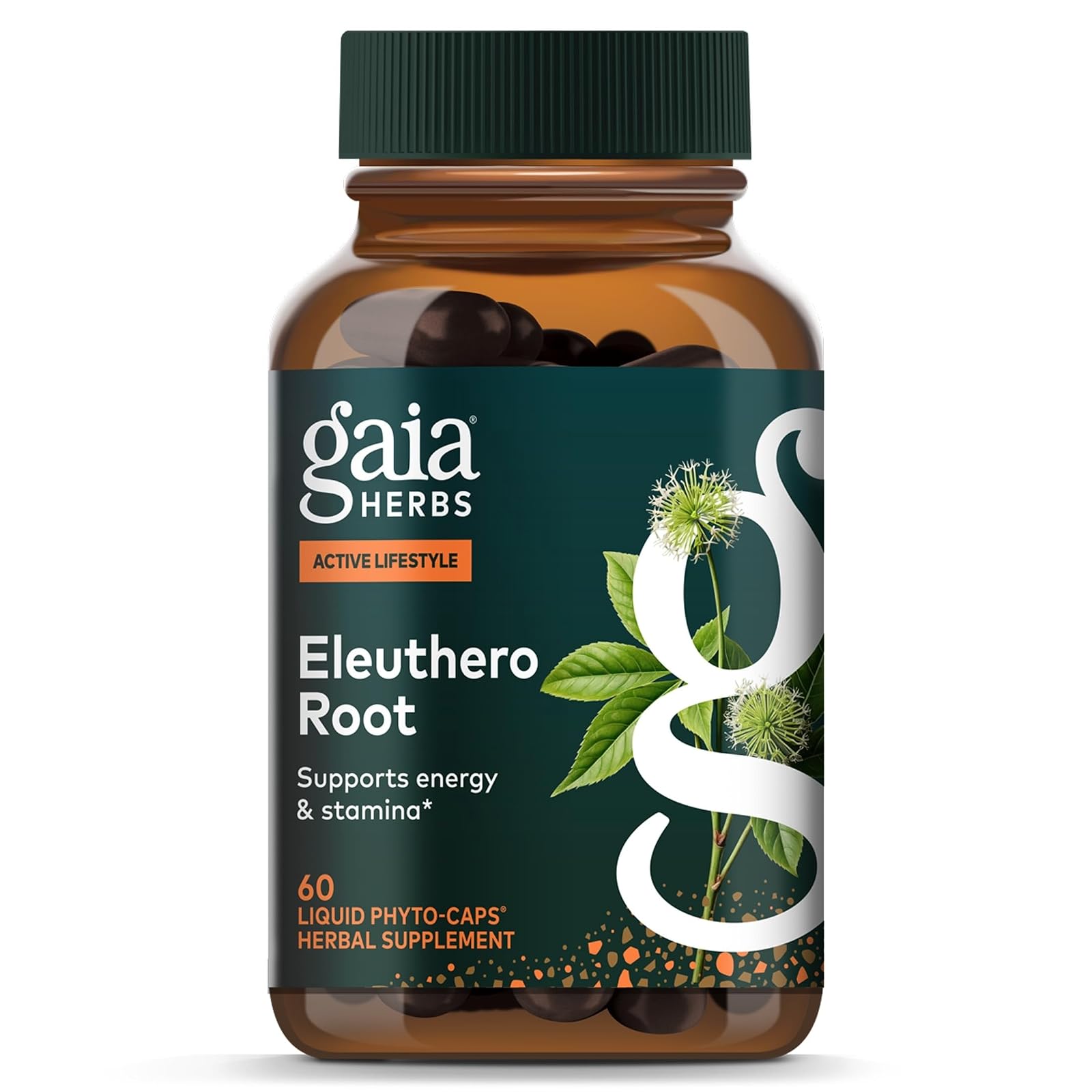 Gaia Herbs Eleuthero Root capsules