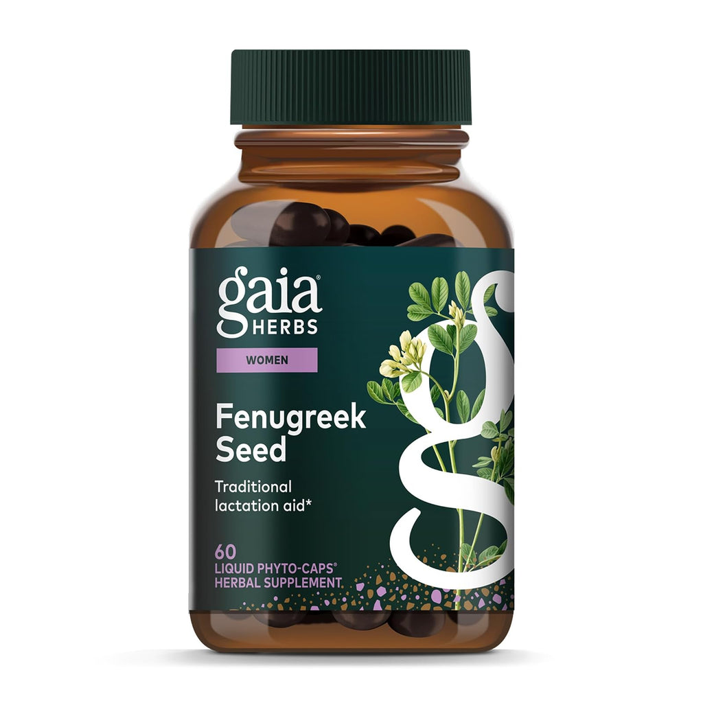 Gaia Herbs fenugreek seed capsules