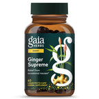 Gaia Herbs ginger tea capsules