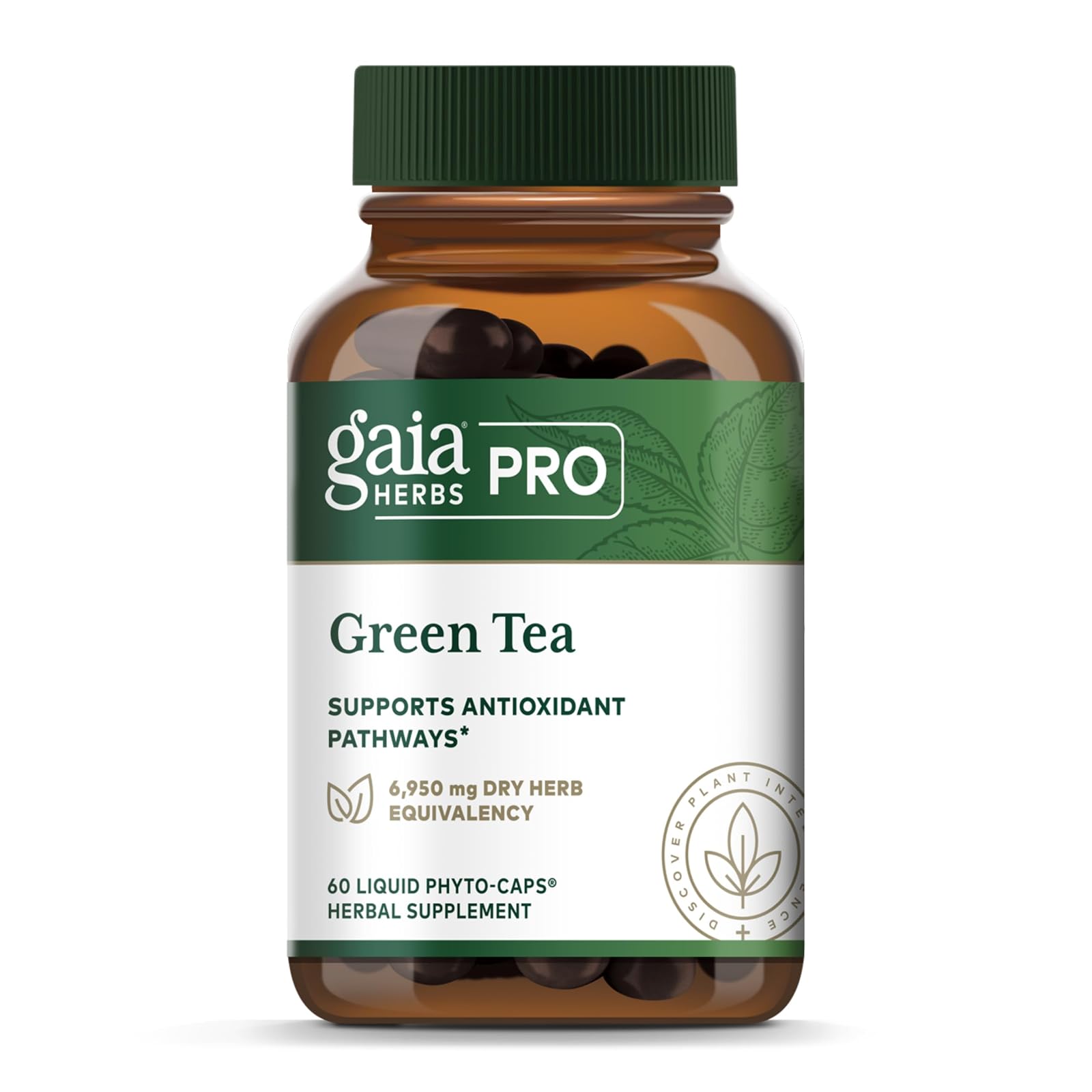 GAIA HERBS green tea capsules