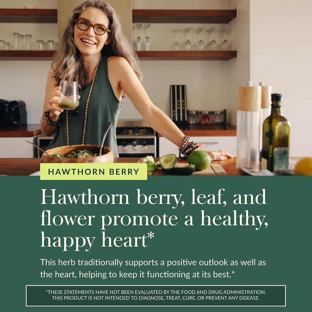 Gaia Herbs hawthorn for emotional balance