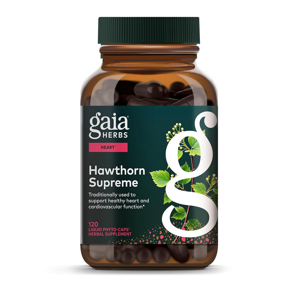 Gaia Herbs Hawthorn Supreme capsules