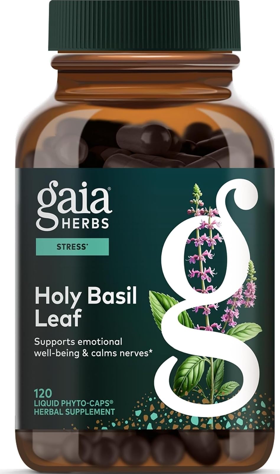 Gaia Herbs Holy Basil capsules