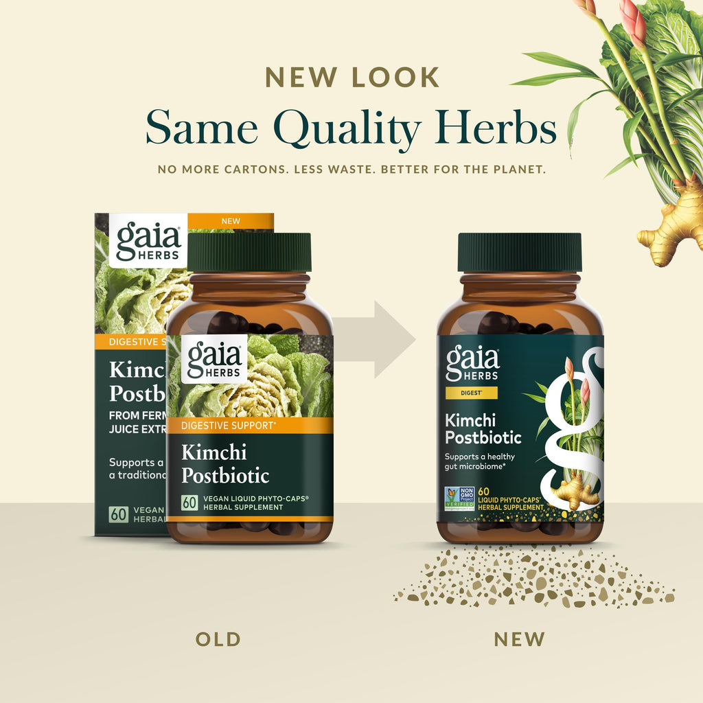 Gaia Herbs Kimchi for balanced digestion
