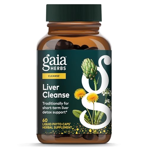 Gaia Herbs liver cleanse capsules