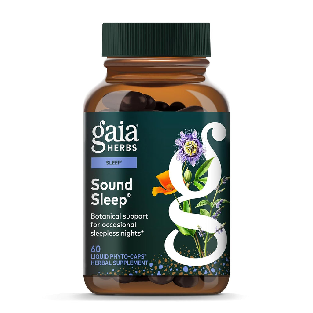 Gaia Herbs melatonin capsules for sleep