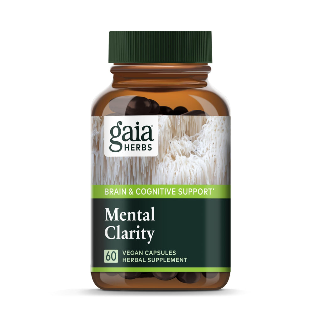 Gaia Herbs mushrooms for mental clarity