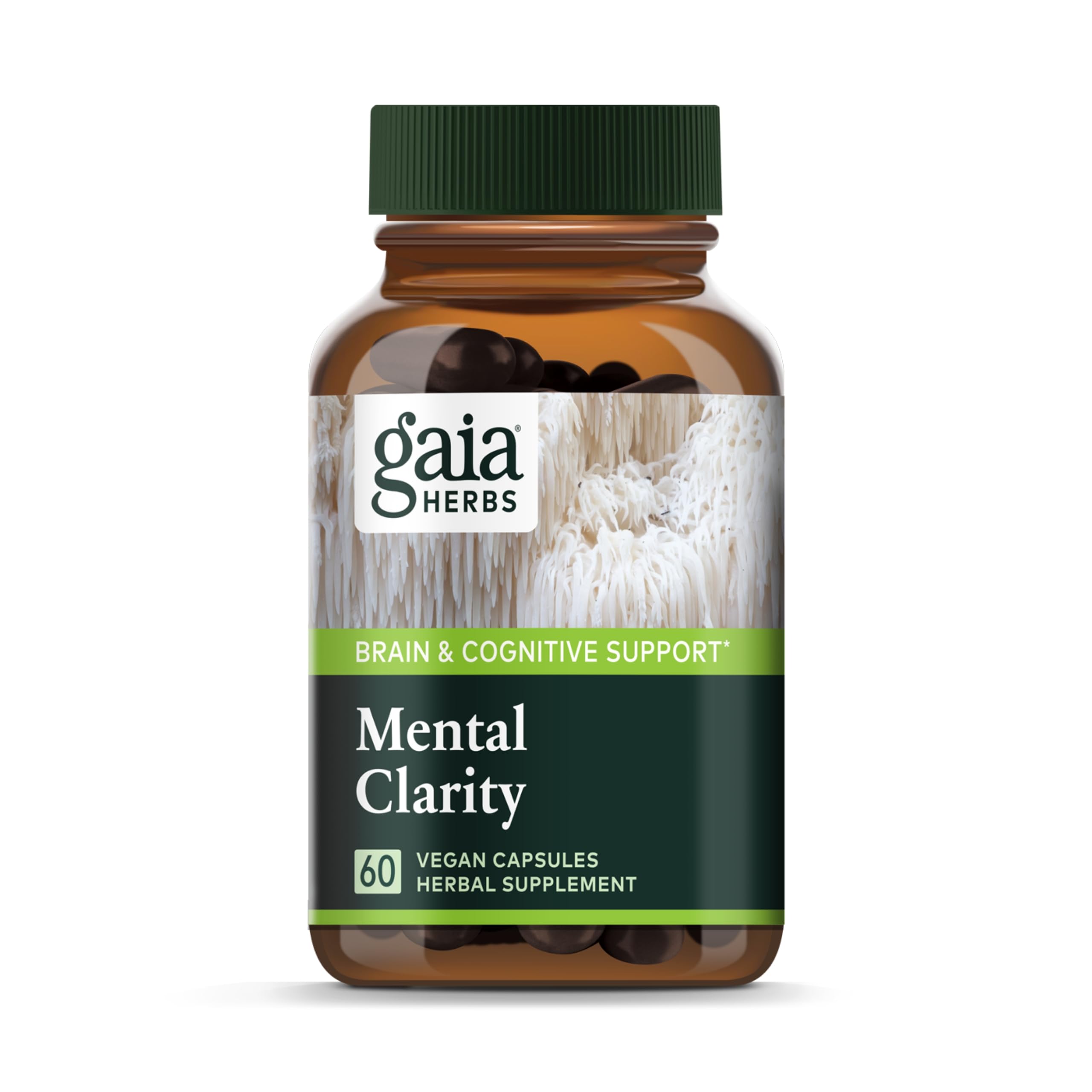 Gaia Herbs mushrooms for mental clarity
