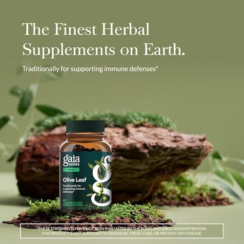 Gaia Herbs olive leaf benefits