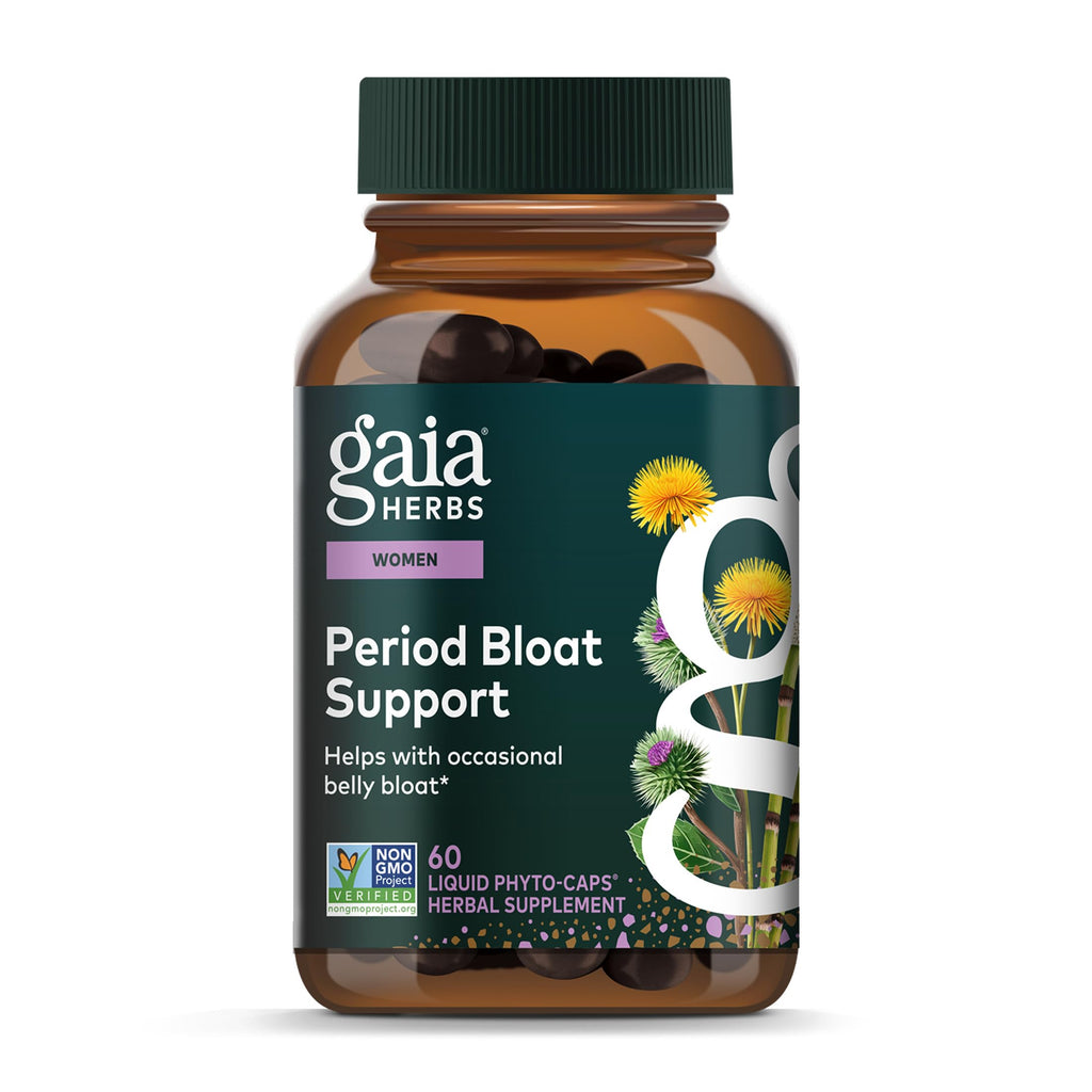 Gaia Herbs Period bloat support supplement
