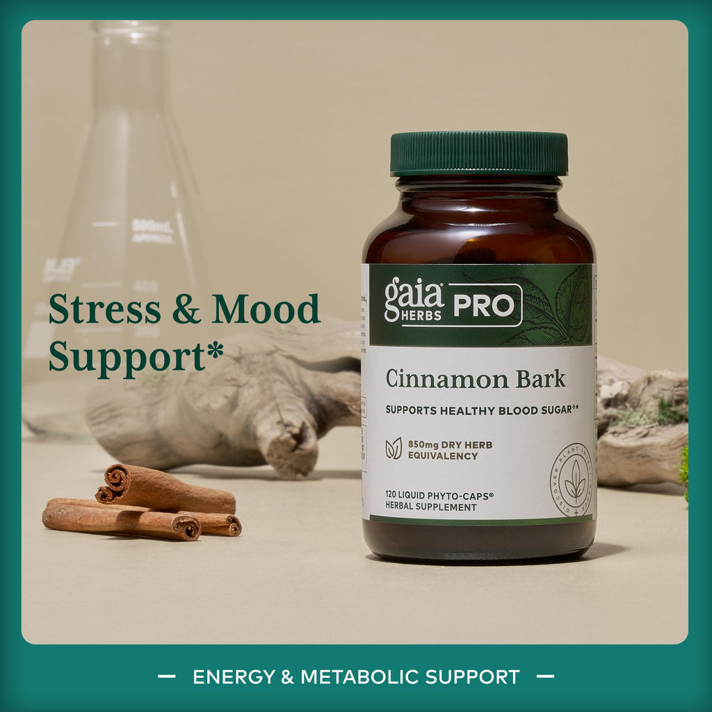 Gaia Herbs Pro cinnamon benefits