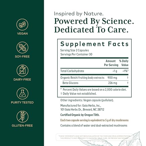 GAIA HERBS PRO mushroom extract