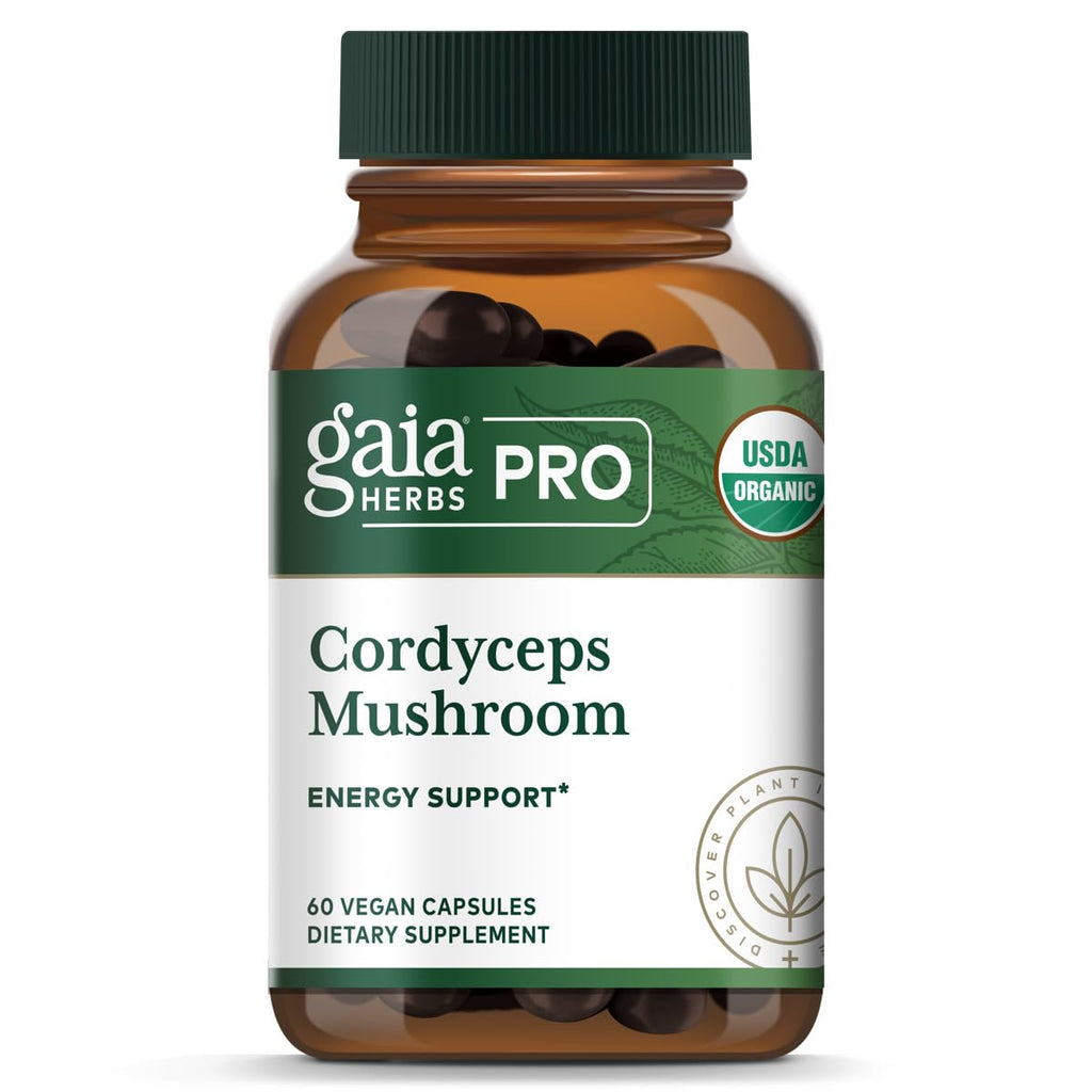 GAIA HERBS PRO mushrooms for energy