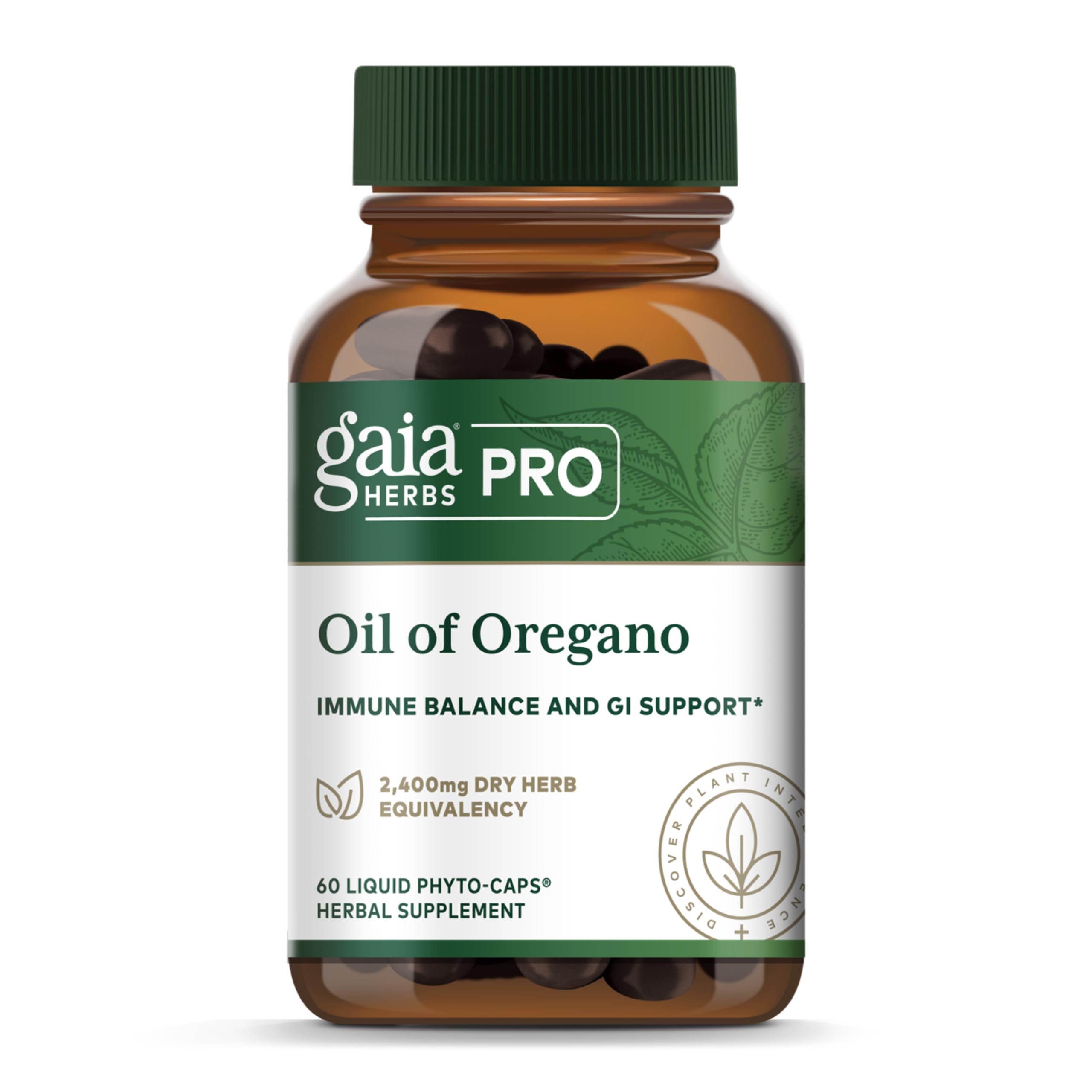 GAIA HERBS PRO oregano immune support
