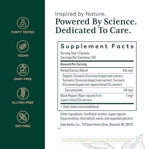GAIA HERBS PRO turmeric benefits