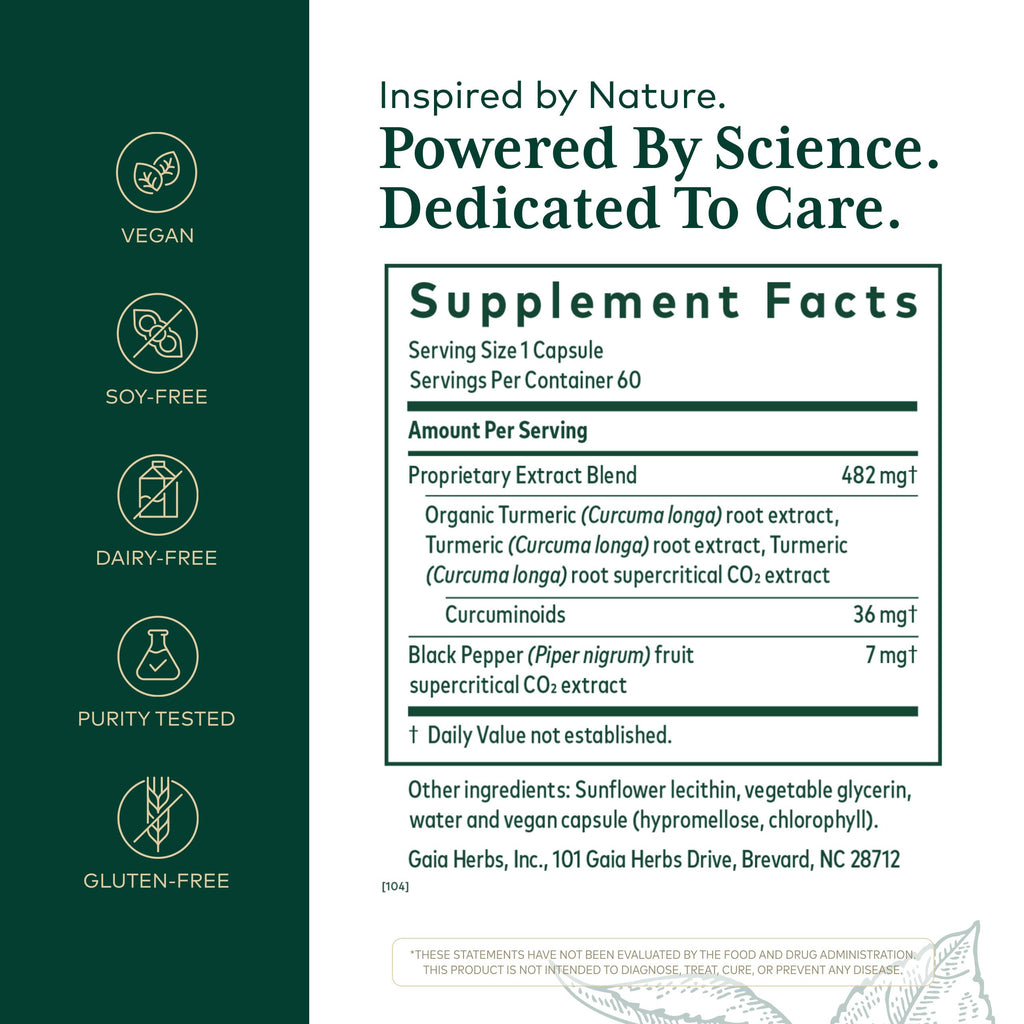 GAIA HERBS PRO turmeric extract