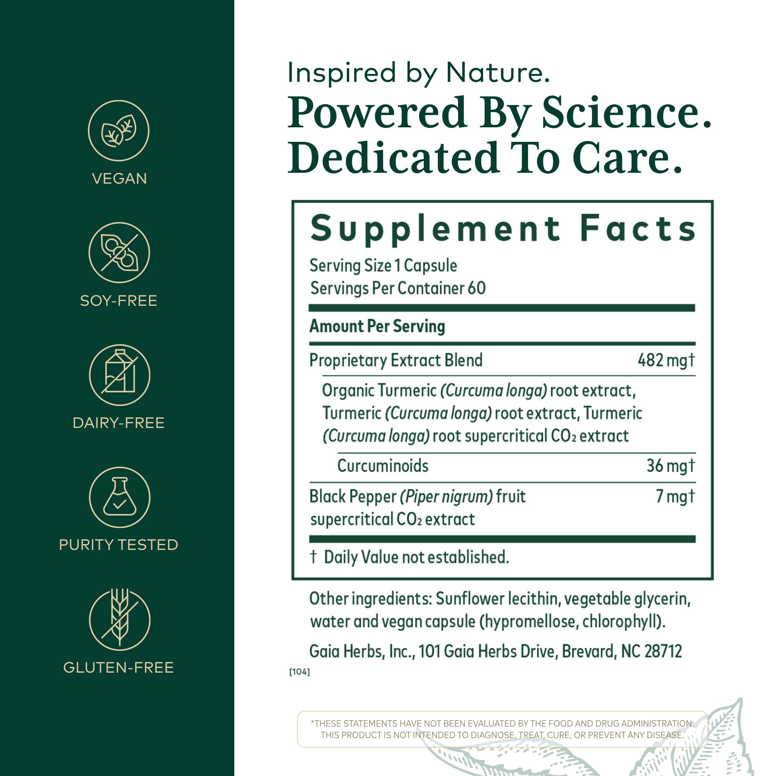 GAIA HERBS PRO turmeric extract