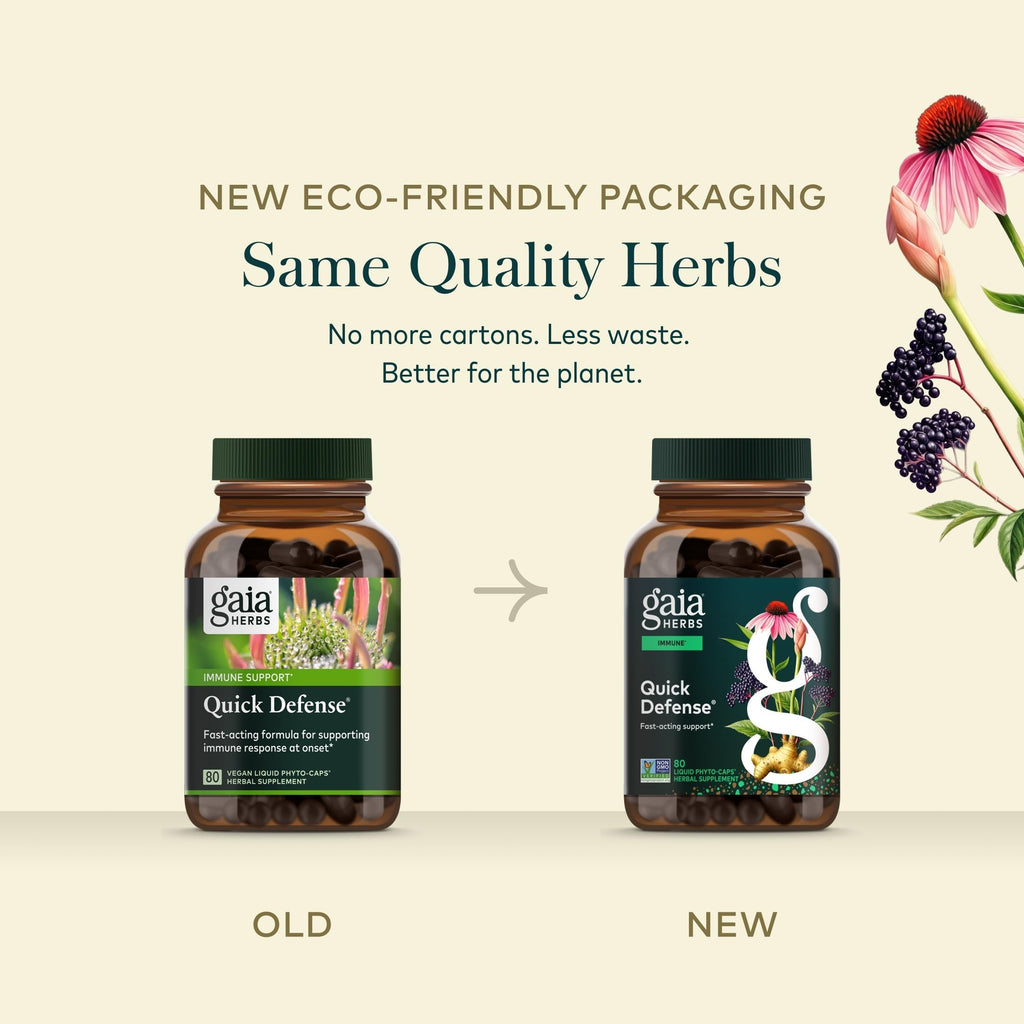 Gaia Herbs quick defense for families