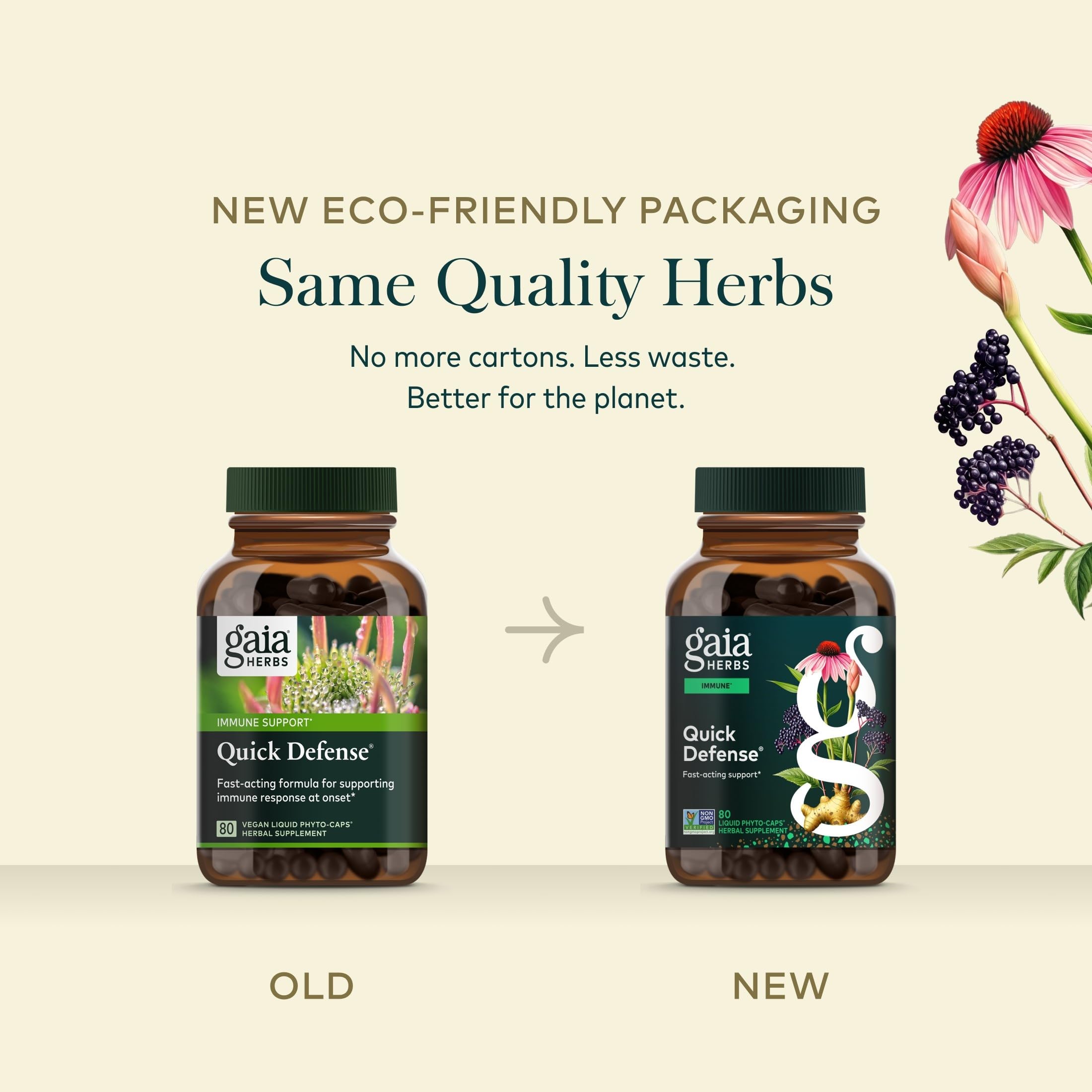 Gaia Herbs quick defense for families