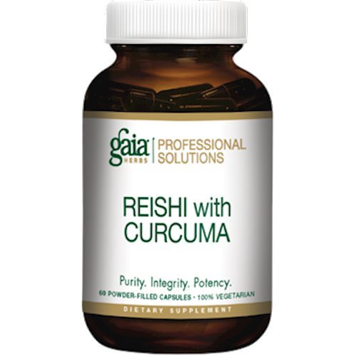 Gaia Herbs Reishi herbal supplement capsules