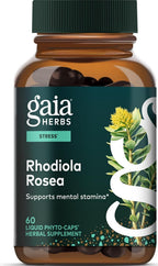 Gaia Herbs rhodiola vegan capsules