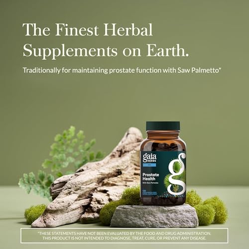 Gaia Herbs saw palmetto benefits