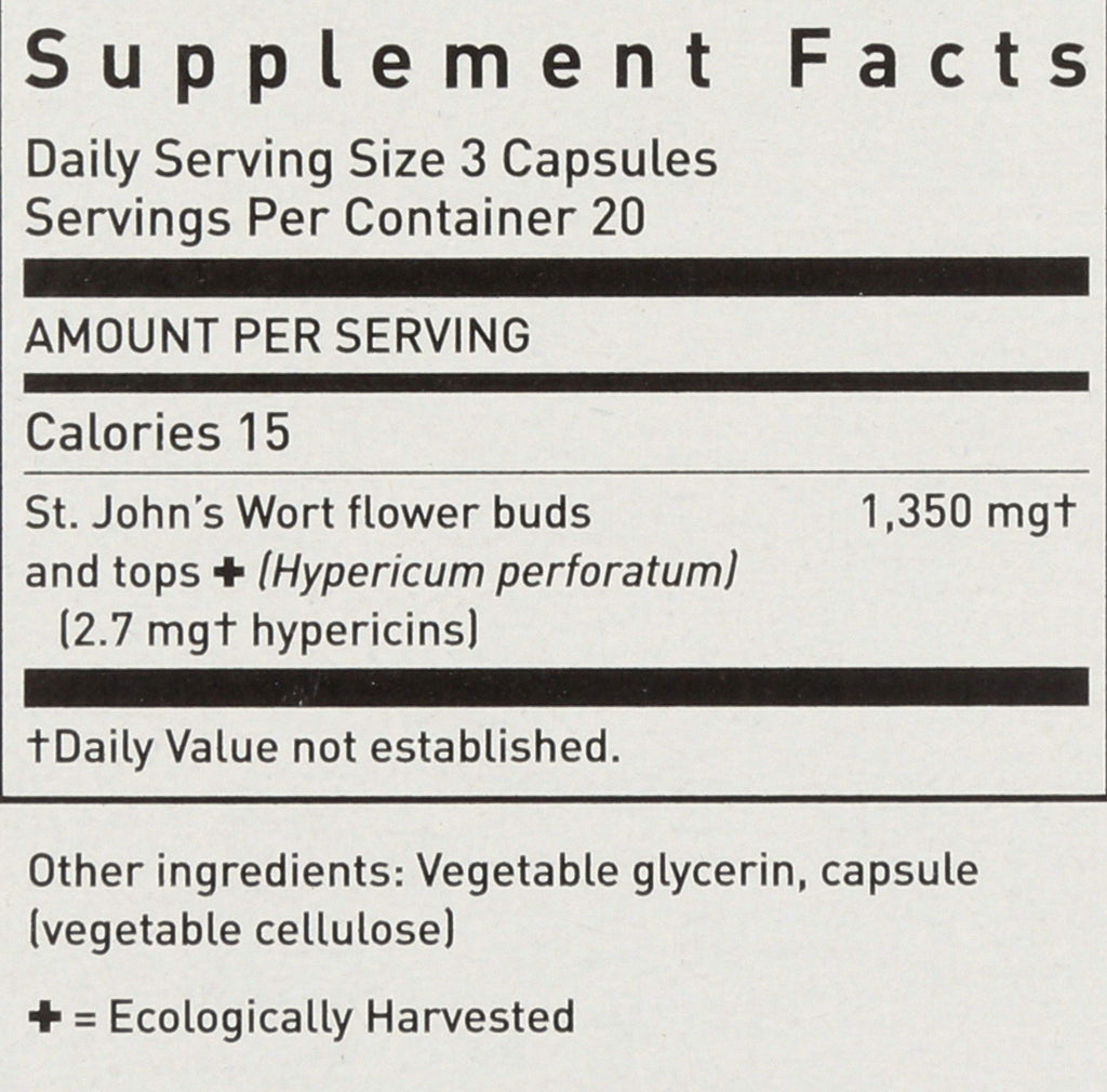 Gaia Herbs st. john's wort benefits
