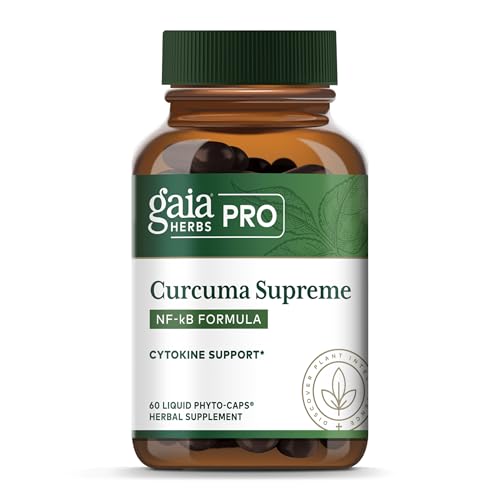 GAIA Herbs turmeric curcumin capsules