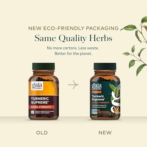 Gaia Herbs turmeric for joint comfort