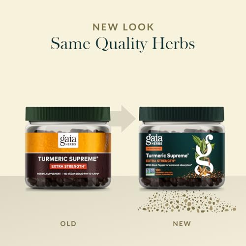 Gaia Herbs turmeric health benefits