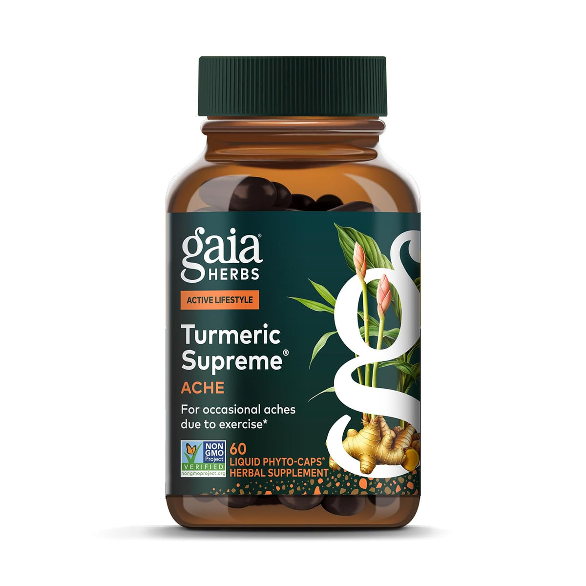 Gaia Herbs turmeric supreme ache capsules