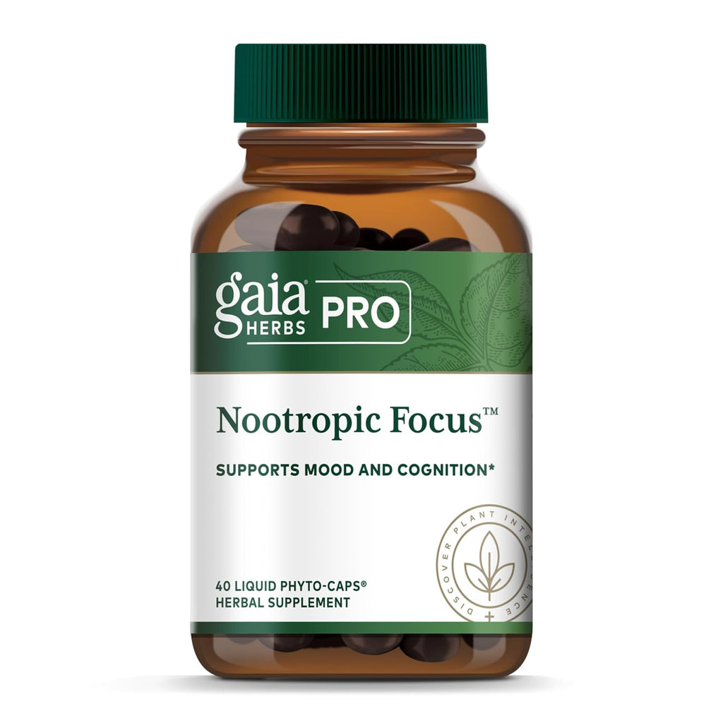 GAIA Herbs vegan nootropic capsules